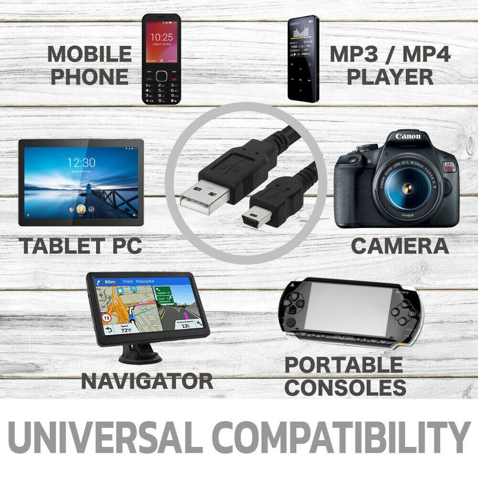 USB Power Charger Cord Charging Cable 4 Garmin Nuvi Garmin RV 760 LMT ...