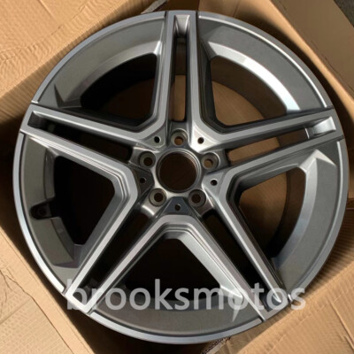 21" NEW TWIN 5 SPOKE WHEELS RIMS FITS FOR MERCEDES BENZ W166 X166 GLS ...