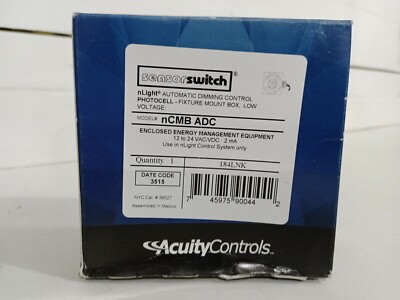 New Acuity Sensor Switch nLight NCMB ADC Auto Dimming Photocell Control ...