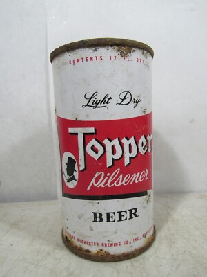 Vintage Topper Pilsner Flat Top Beer Can 1950s/60s | eBay