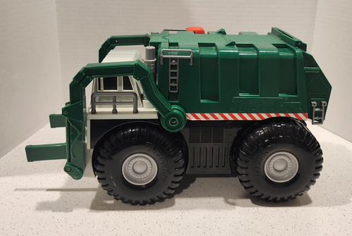 Tonka Green Strong Arm Garbage Truck 2010- Hasbro Funrise No. 06756 w/o ...