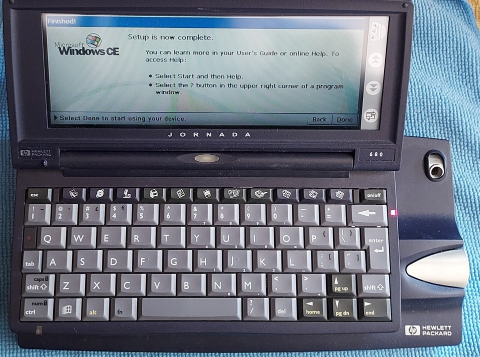 HP Jornada 680 Handheld PDA PC Windows CE 3.0 F1262A 16MB | eBay