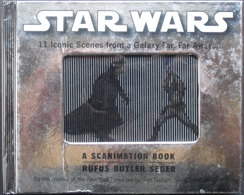 STAR WARS SCANIMATION BOOK (11 ANIMATED PICTURE PAGES) Rufus Butler ...