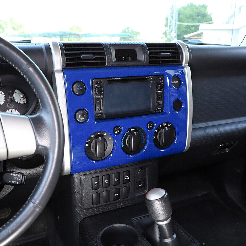 Center Control GPS Navigation Frame Trim For Toyota FJ Cruiser 07-14 ...