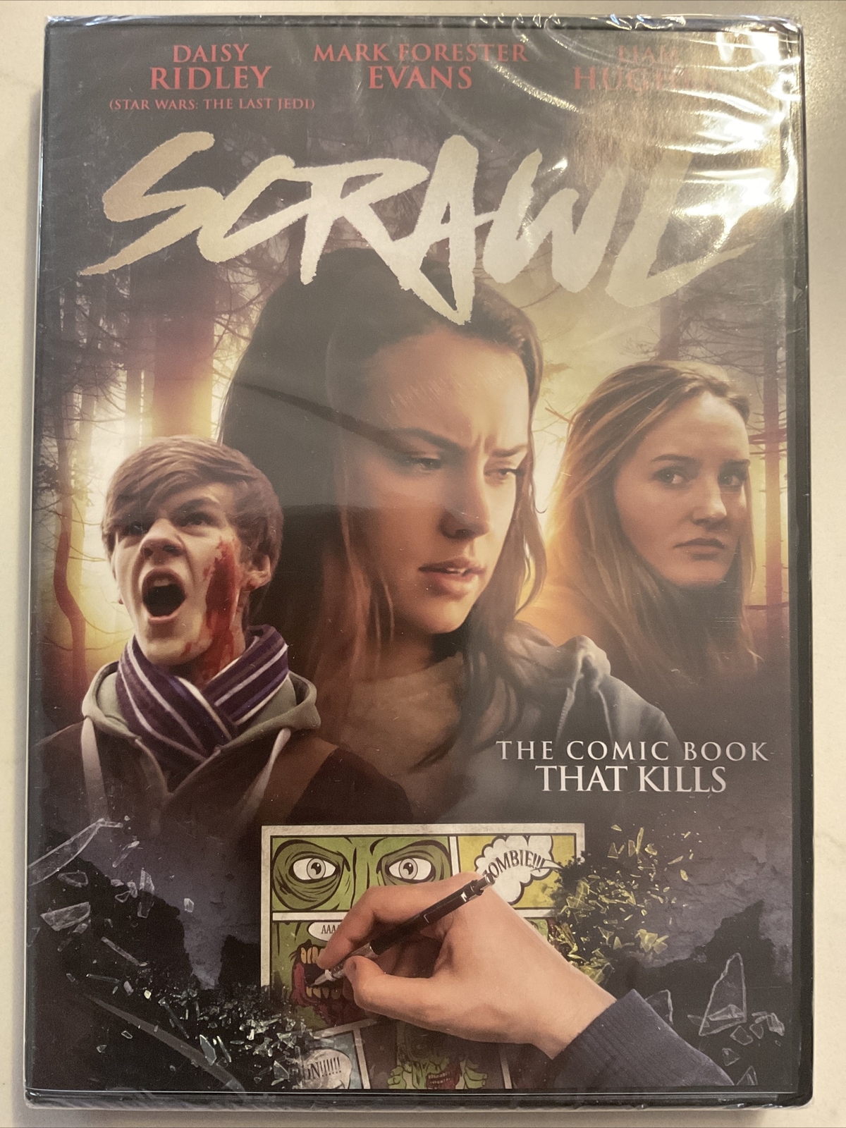 Scrawl - New DVD Unique Theme Comic Book Horror Film with Daisy Ridley ...