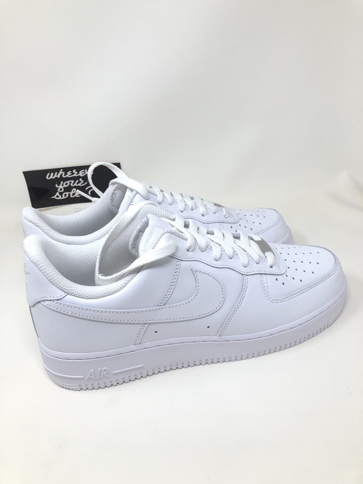 Nike Air Force 1 Low '07 Men size 11 White CW2288-111 New DS AF1 | eBay