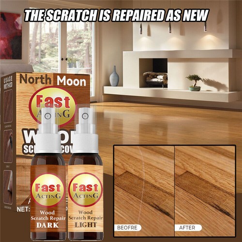 Instant Wood Floor Scratch Remover Spray Furniture Wooden Scratches ...