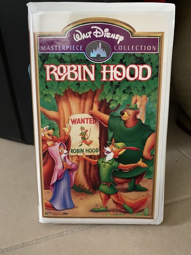 Walt Disney Robin Hood VHS (Clam Shell) Masterpiece Collection A1683 | eBay
