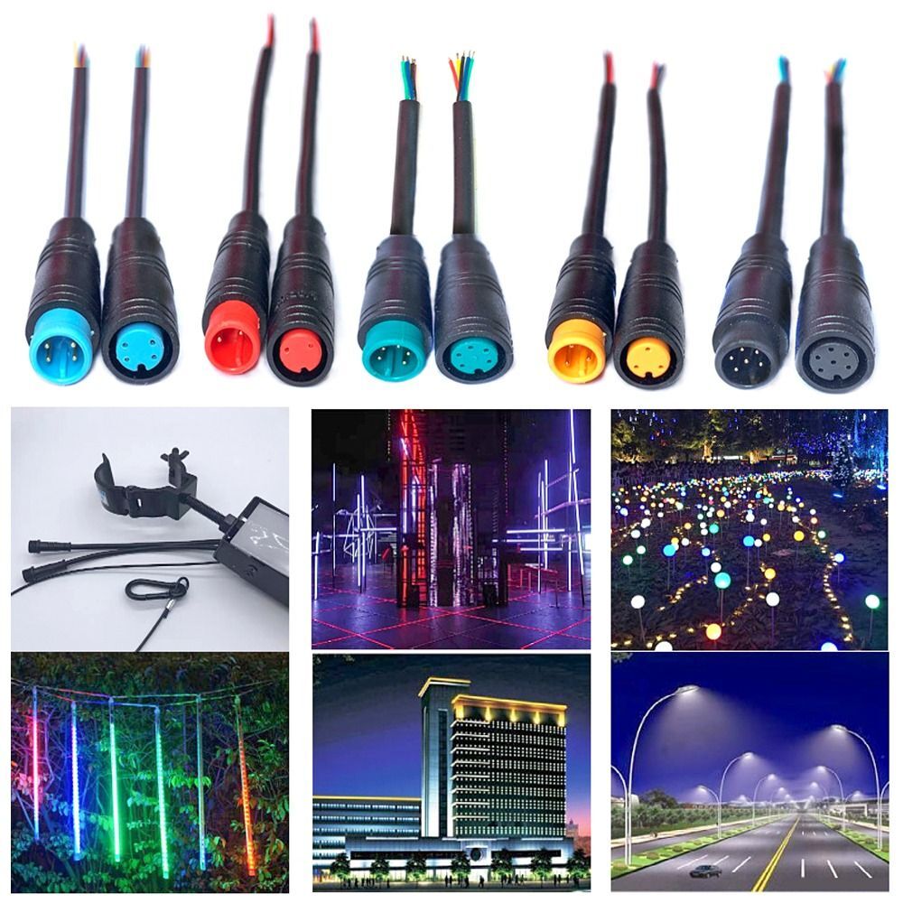 Rubber Waterproof Locking Electrical Connectors URAQT Car Waterproof