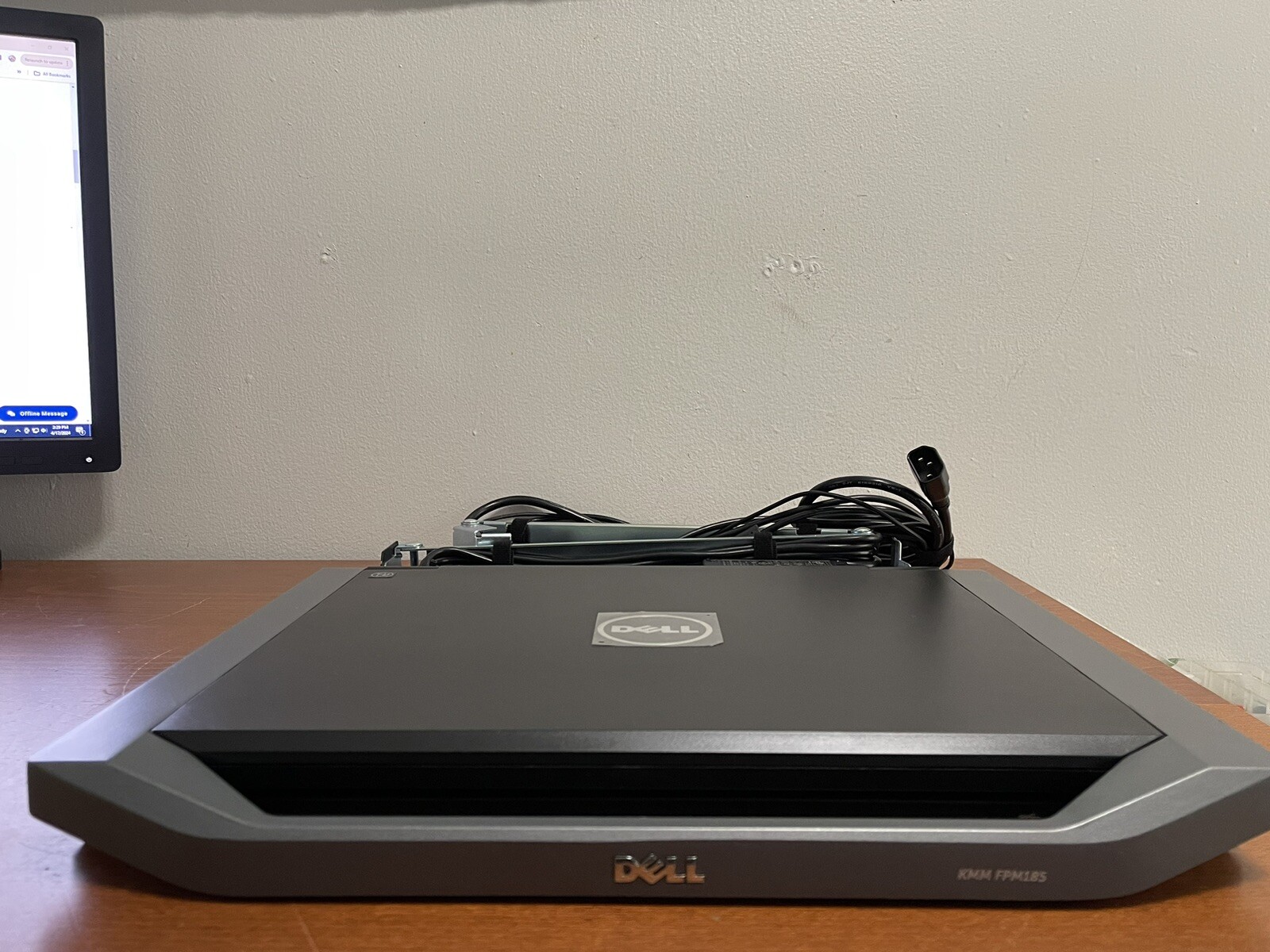 Dell FPM185 18.5" KMM Server Rack Console LCD Monitor Rackmount 520-884 ...