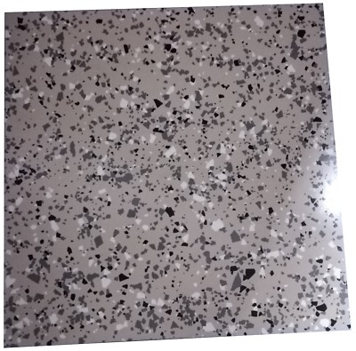 Grey Beige Heavy Duty Dense Compressed Quartz reinforced Vinyl Floor ...