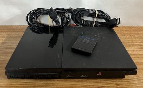 Sony Playstation 2 PS2 Slim Console SCPH-90001 Powers On **READ ...