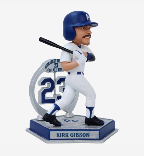 Kirk Gibson Los Angeles Dodgers Legandary Number 23 Bobblehead MLB ...