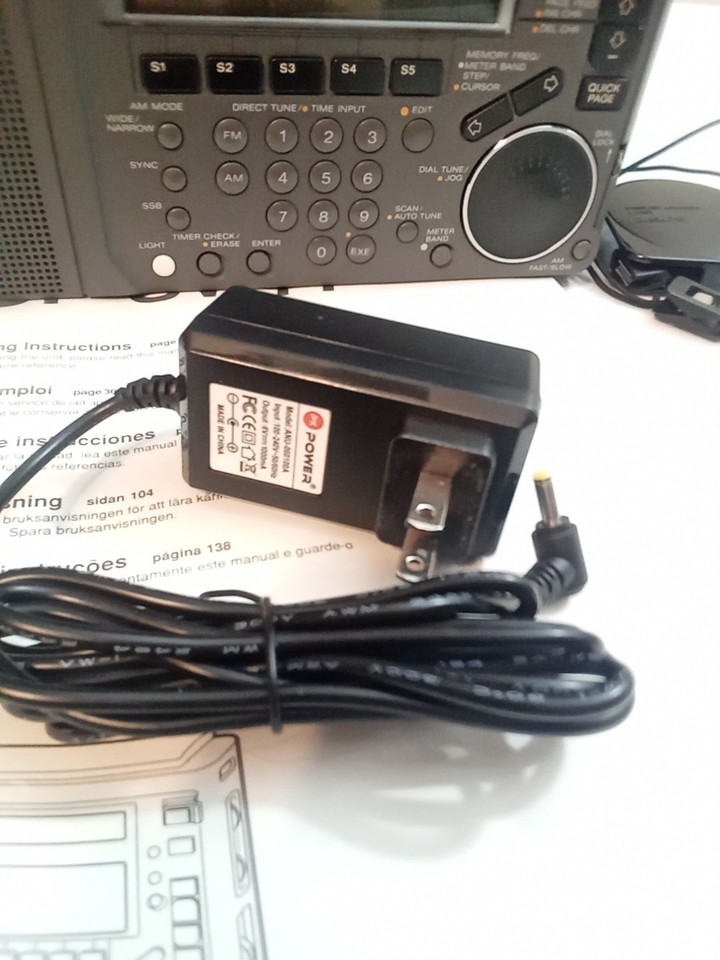 SONY ICF-SW77 Radio Short Wave Excellent Condition - LW/MW/SW/FM Stereo ...