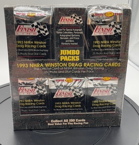 VRHTF NHRA VTG FINISH LINE WINSTON DRAG RACING CARDS -150 CARD SET ...