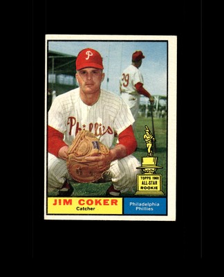 1961 Topps 144 Jim Coker VG-EX #D1,452091 | eBay