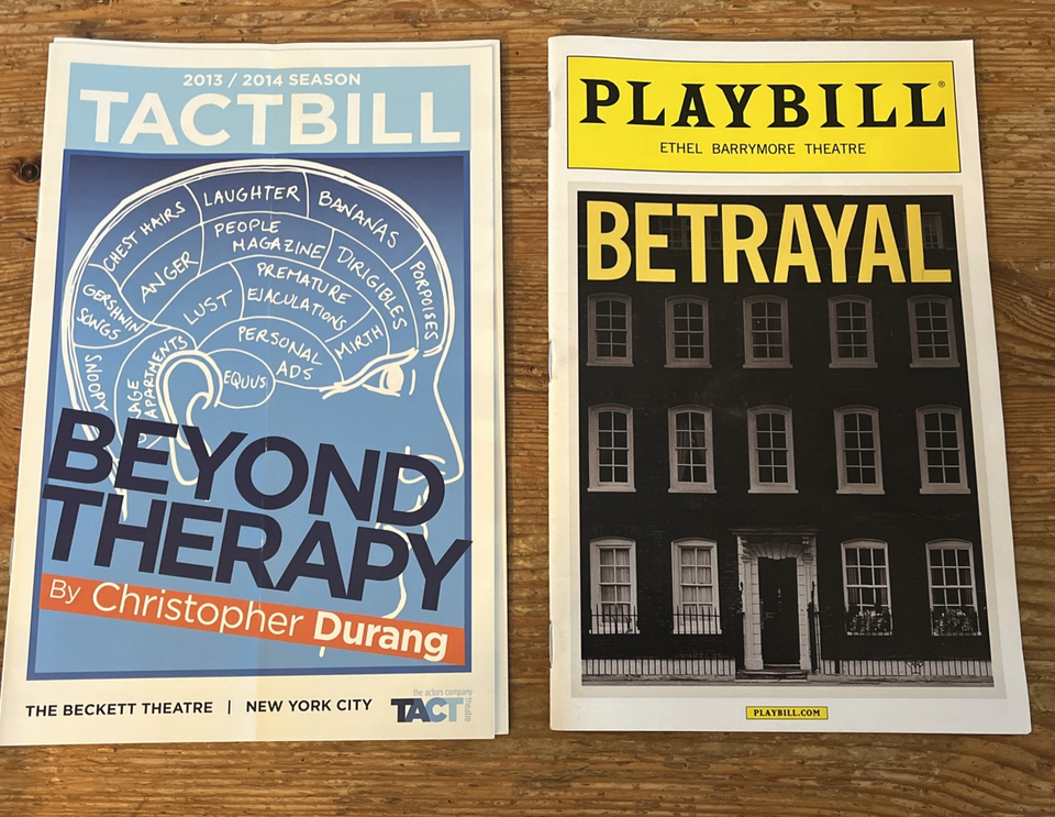 Vintage Playbills Lot of 15 New York 2000 Broadway Plays Musicals ...
