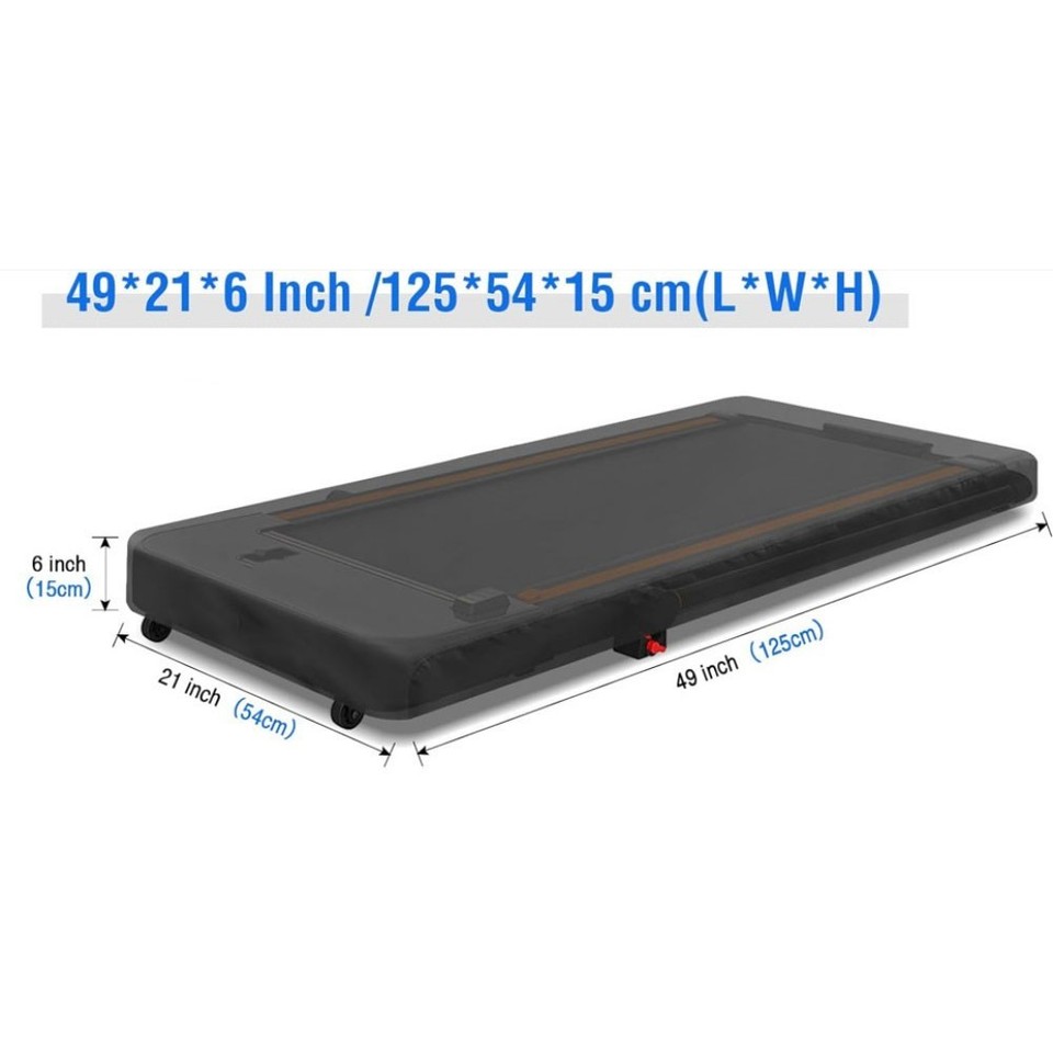 Folding Dustproof Under Desk Treadmill Cover Mat for Compact Office ...