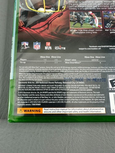 Madden NFL 25 (Microsoft Xbox One, 2013) for sale online | eBay