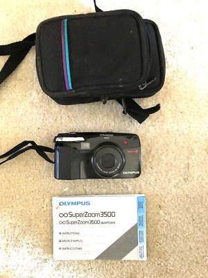 Olympus Infinity Superzoom 300 35mm SLR Film Camera 35-120mm 108348912 ...