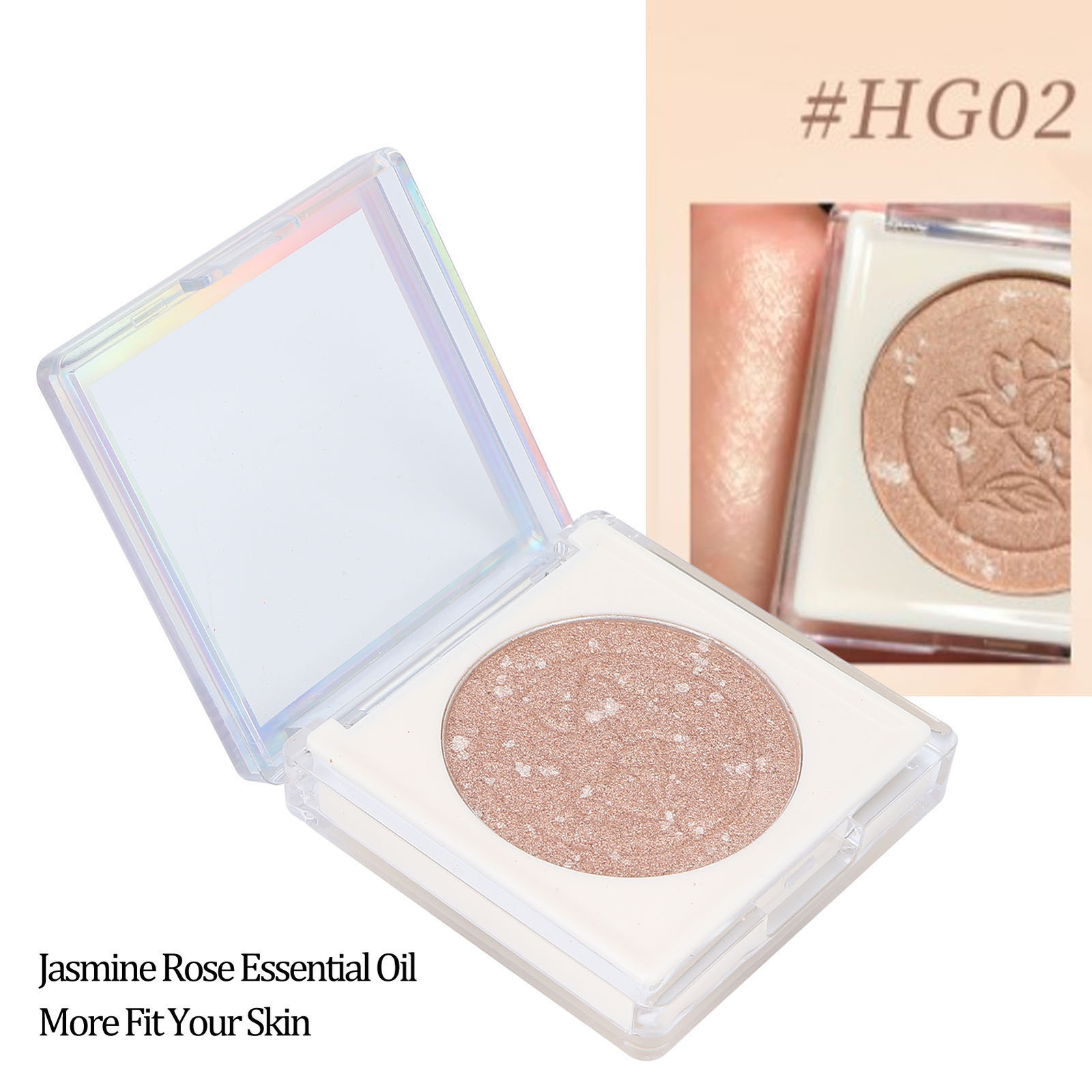 Multi Use Face Body Highlighting Powder Long Lasting Glitter Makeup ...