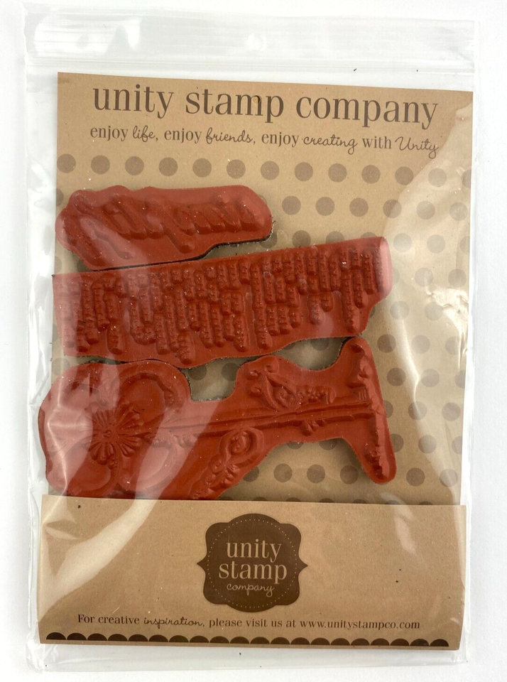 Unity Stamp Co. - BLOOM & SIMPLIFY - Stamps - Red Rubber | eBay