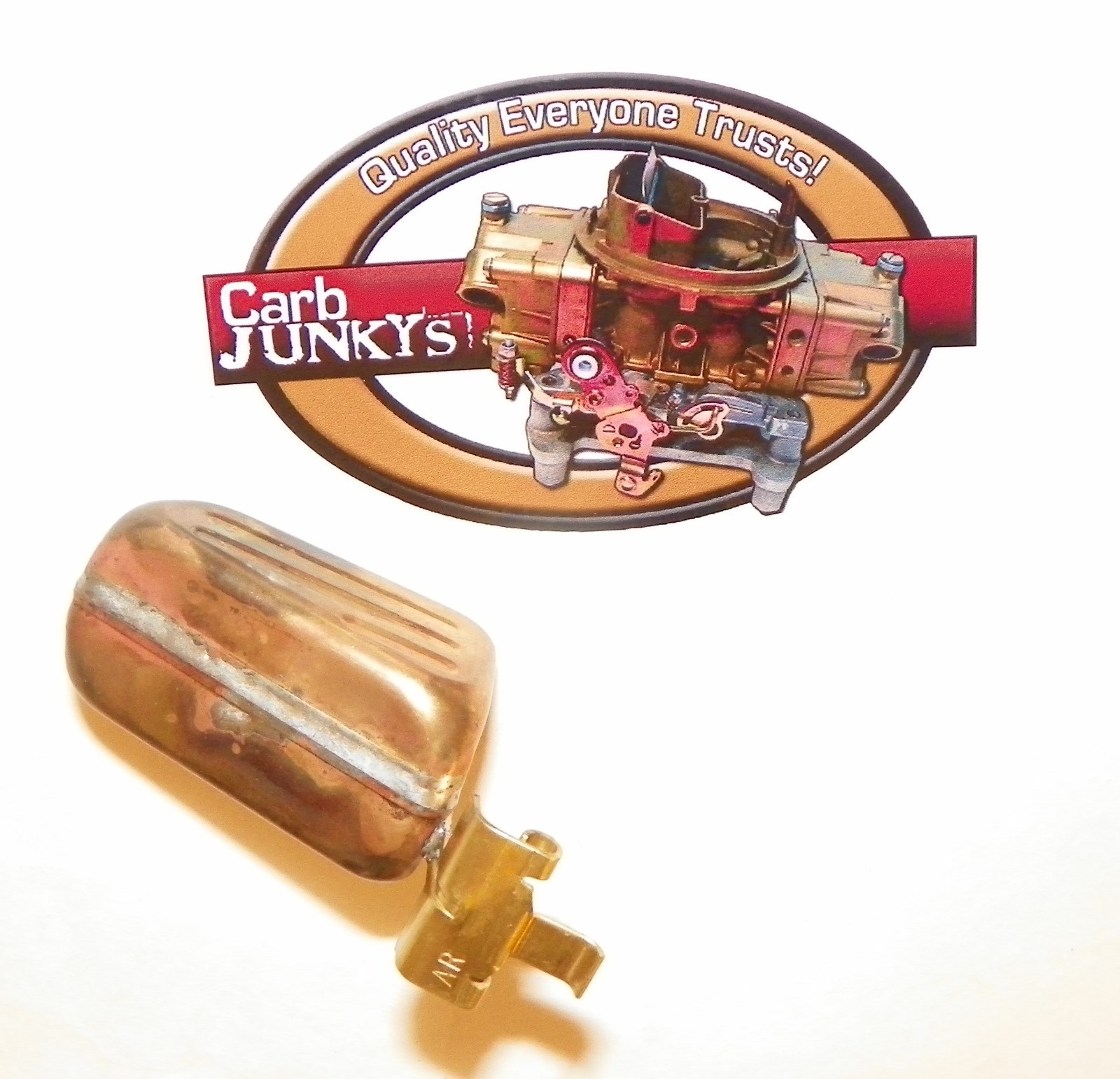 Ford Motorcraft Autolite 4100 Brass Float Secondary Carburetor 4 Barrel ...