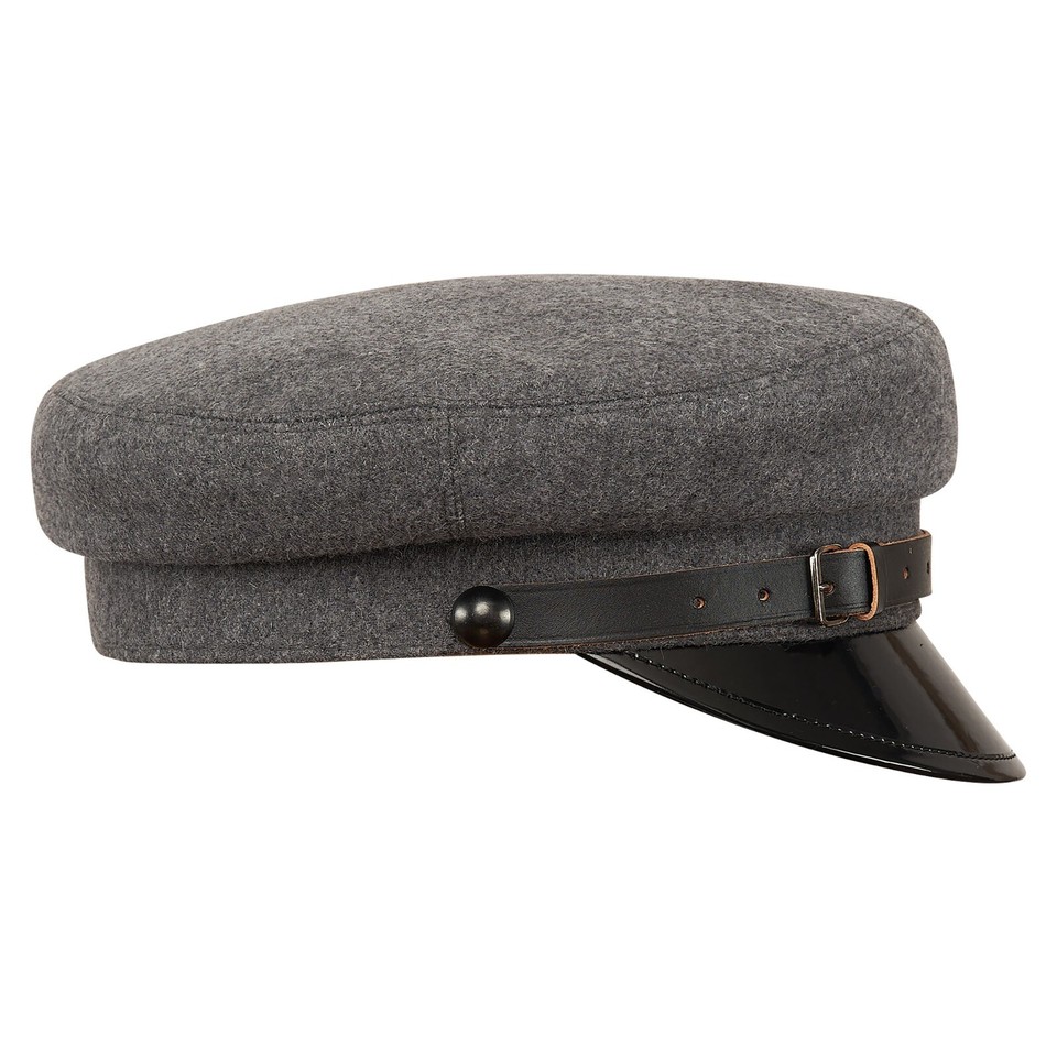 Sterkowski DANUBE MOD 1 Wool Fiddler Cap Peaked Vintage Elegant Mens ...