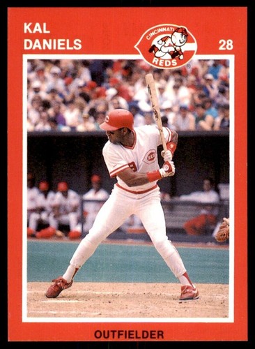 1988 KAHN'S HOT DOGS KAL DANIELS CINCINNATI REDS. #28 | eBay