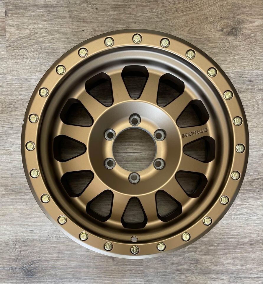 Method Race Wheels MR304 Double Standard 17x8.5 +0 6x139.7 Bronze (Set ...