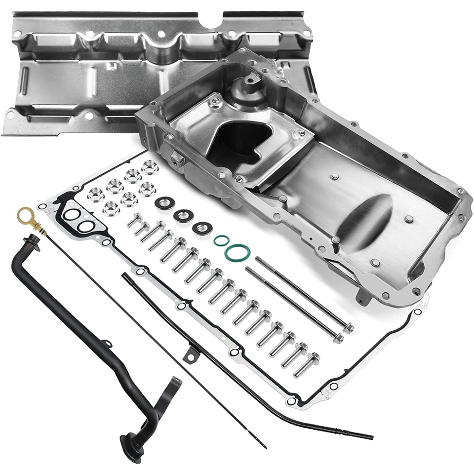 Muscle Car Engine Oil Pan Complete Kit For GM LS1 LS3 LSX Chevrolet ...