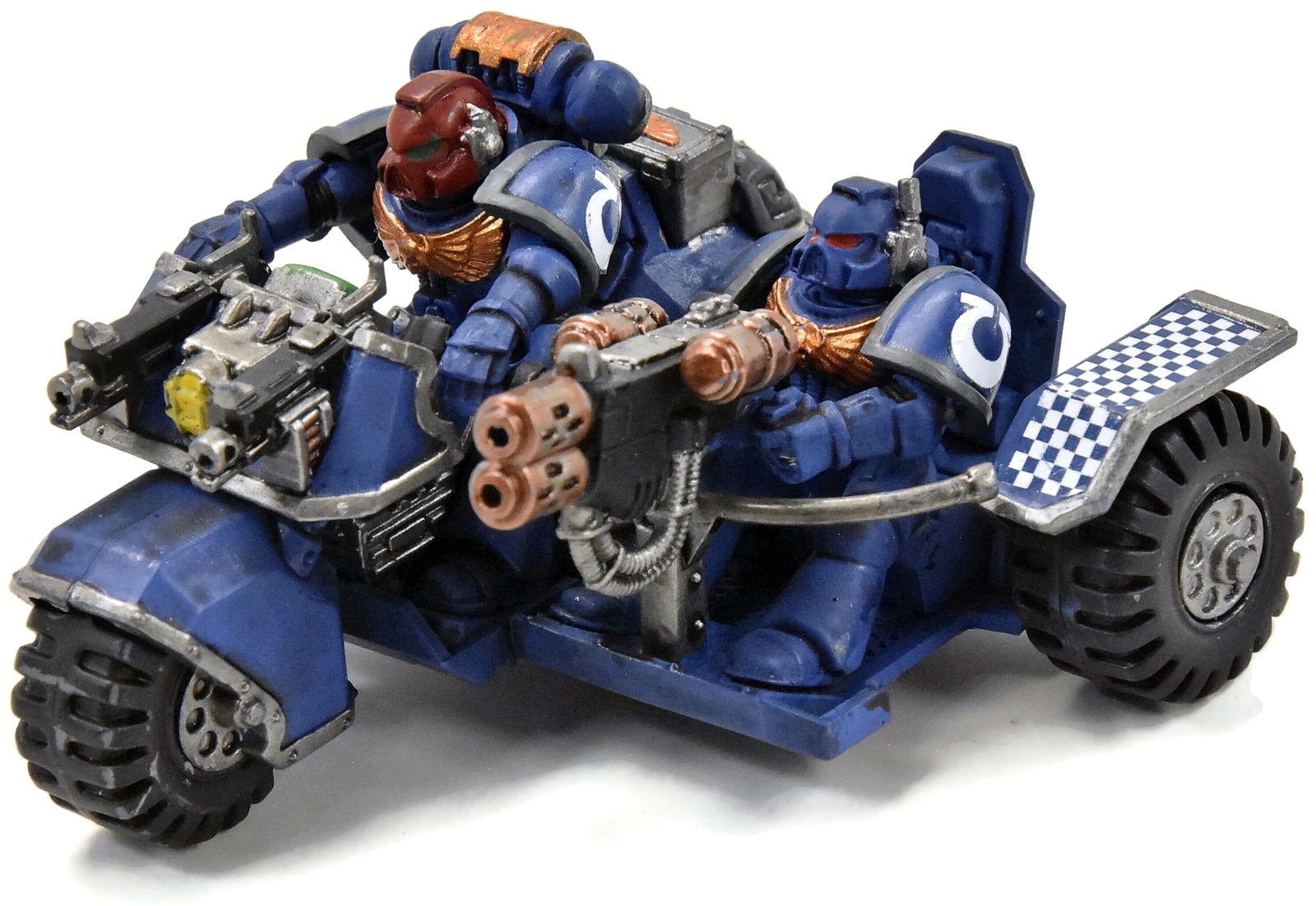 SPACE MARINES Attack Bike #1 Warhammer 40K Ultramarines | eBay