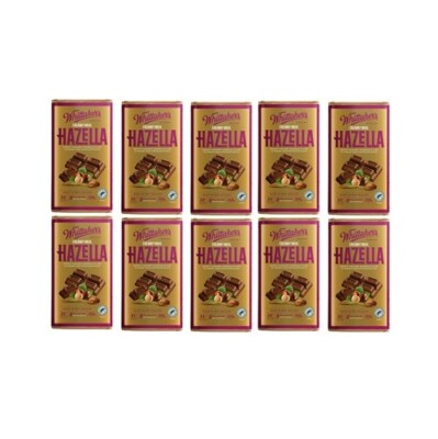 932111 10 X 250G BLOCK WHITTAKERS CREAMY MILK HAZELLA CHOCOLATE NEW ...
