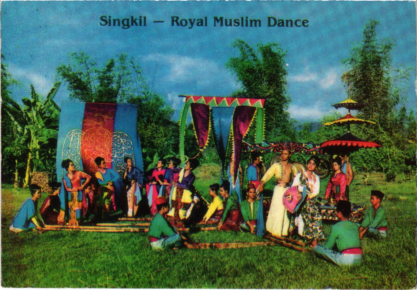 PC PHILIPPINES, SINGKIL, ROYAL MUSLIM DANCE, Modern Postcard (b48019 ...