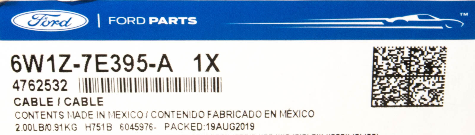 OEM NEW 05-11 Ford Crown Victoria, Town Car COLUMN Shift Control Cable ...