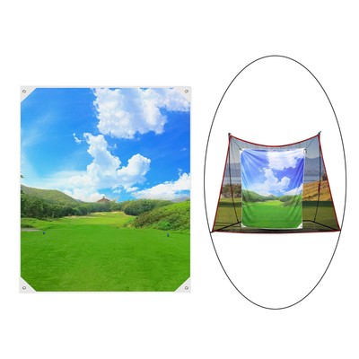 Golf Target Cloth Golf Practice Net Target Cloth for Court Indoor ...
