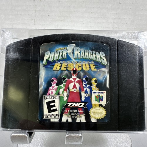 Power Rangers Lightspeed Rescue (N64 Nintendo 64) Tested/Cleaned | eBay