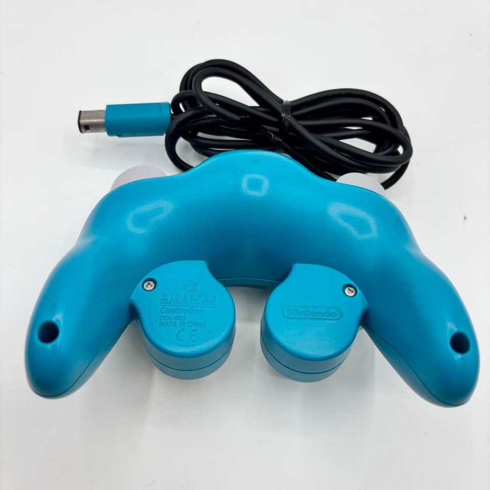 GC Controller Emerald Blue Gamecube Nintendo Game Cube Official JAPAN ...