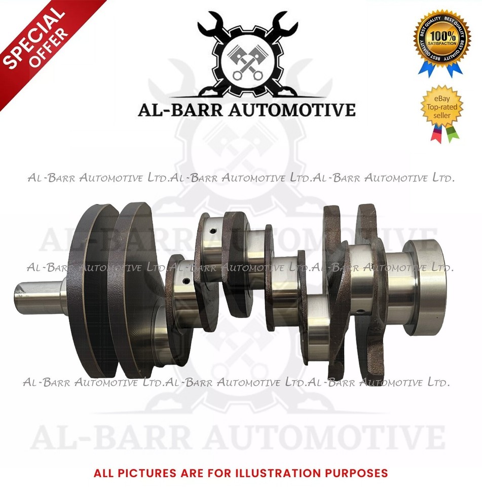 LAND ROVER JAGUAR 3.0 TDV6 306DT CRANKSHAFT + MAIN & BIG END BEARING ...