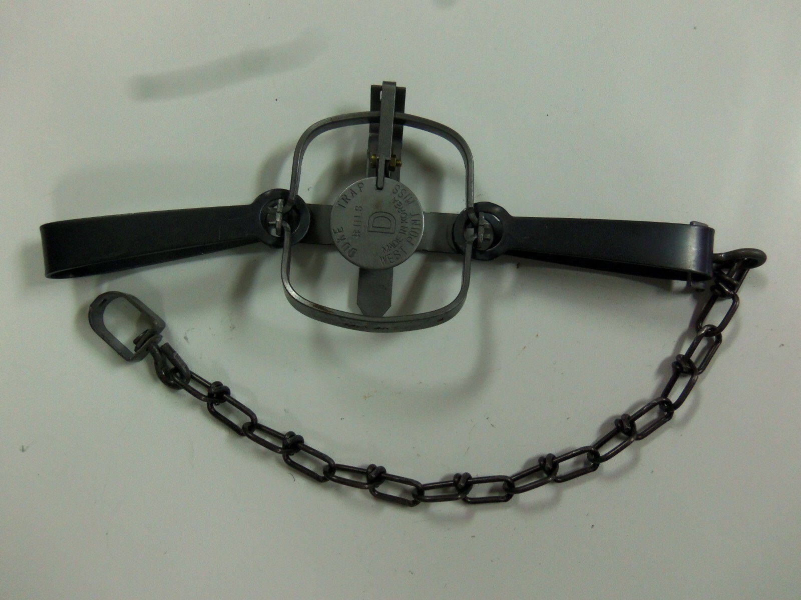 2 New Duke # 11 Long Spring Traps 0320 Raccoon Mink Muskrat Nuisance ...