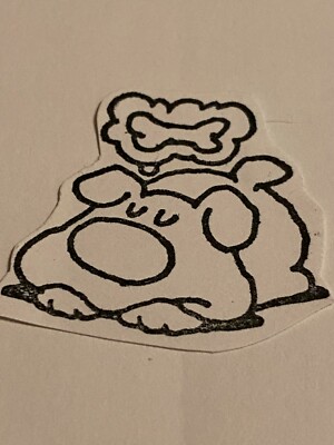 Stampendous "Ziggy's dog Fuzz" Unmounted Rubber Stamp | eBay