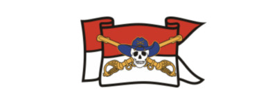 4" army cavalry guidon skull bumper sticker decal usa made | eBay