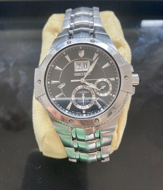 Seiko Coutura Men's Black Watch - SNP007 for sale online | eBay