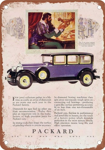 METAL SIGN - 1929 Packard Vintage Ad 11 - Old Retro Rusty Look | eBay