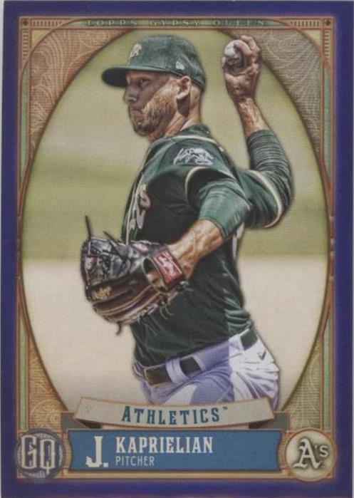 2021 Topps Gypsy Queen - James Kaprielian #6 Indigo /250 (RC) for sale ...