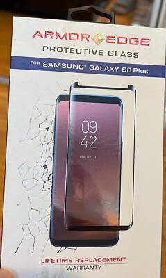 Armor Edge Clear Tempered Glass Screen Protector for Samsung Galaxy S8 ...