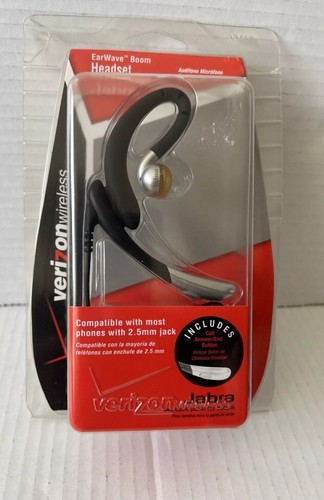 Jabra EarWave Boom Headset with Microphone Over-The-Ear 2.5mm Jack ...