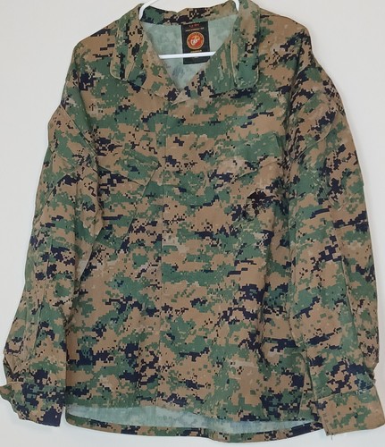 Large Short - US Marine Corps MCCUU Woodland Marpat Blouse Jacket USMC ...