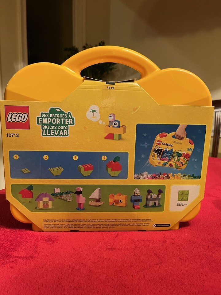 LEGO Classic Creative Suitcase 10713 Building Kit (213 Pieces) New | eBay