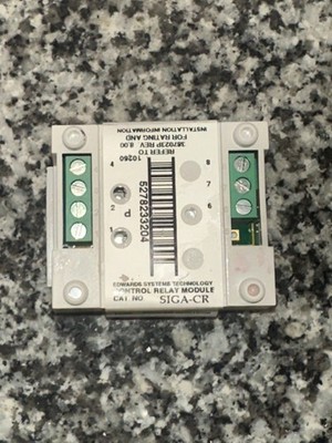 EDWARDS EST SIGA-CR CONTROL RELAY MODULE FIRE ALARM 100+ AVAILABLE | eBay